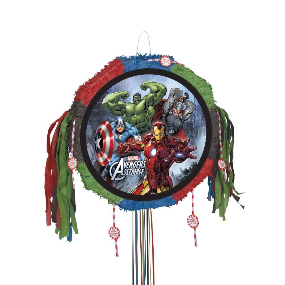 Avengers pinata med dragsnören - Zingland.se
