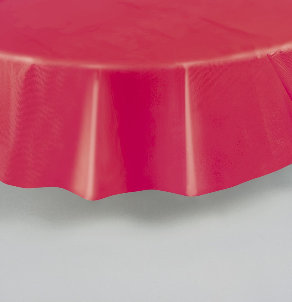 Rund duk - Röd - Zingland.se