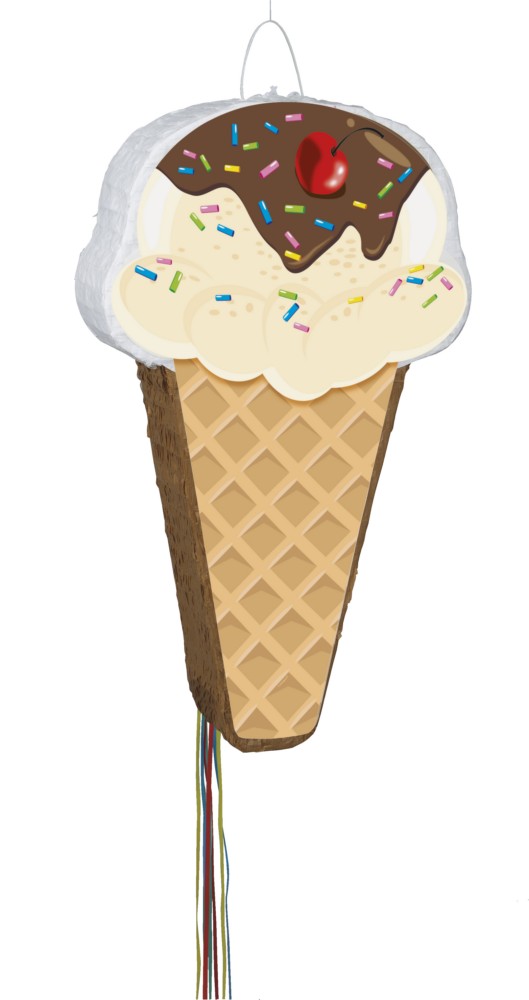 Pinata - Glass med dragsnöre - Zingland.se