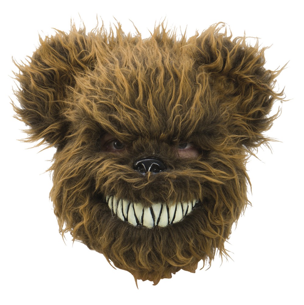 Evil Teddy mask - Brun - Zingland.se