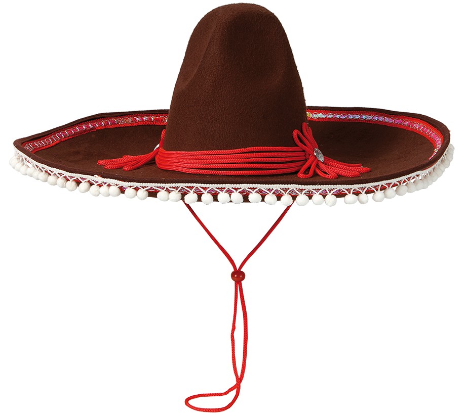 Brun sombrero - Zingland.se