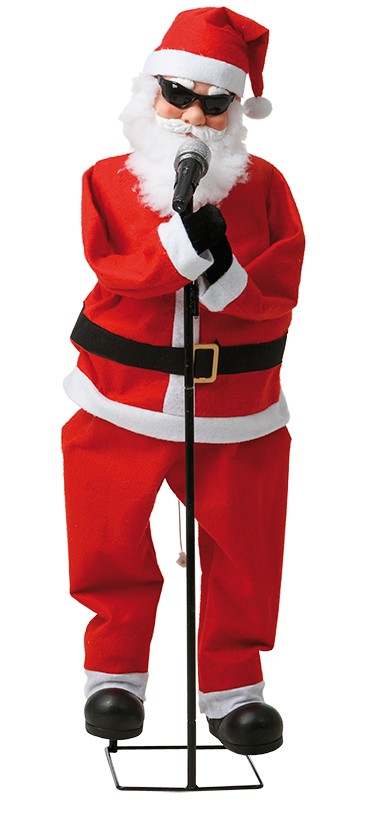 Sjungande och dansande jultomte - Zingland.se