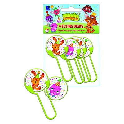 Moshi monster frisbee - 4 st - Zingland.se