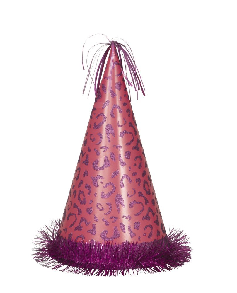 Jumbo partyhatt - Rosa & lila - Zingland.se