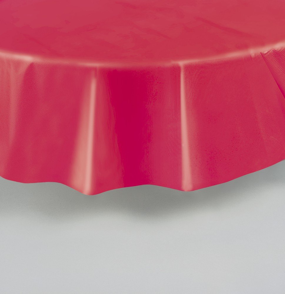 Rund duk - Röd - Zingland.se