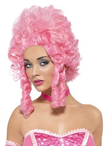Peruk barock rosa - Zingland.se