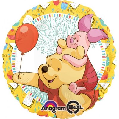 Folieballong - Puh & Nasse Celebration 45 cm - Zingland.se